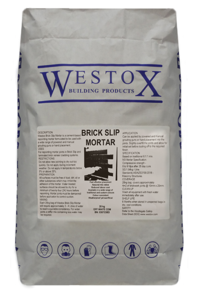 Brick Slip Mortar 20kg - Westox